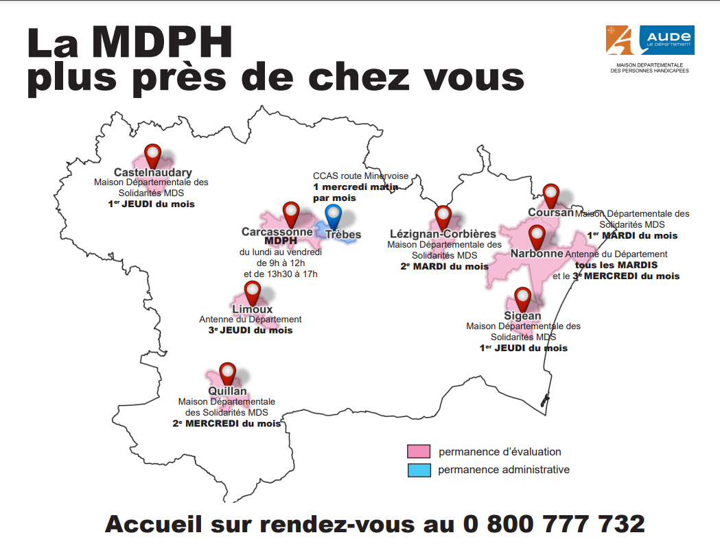 Contacter la MDPH | MDPH
